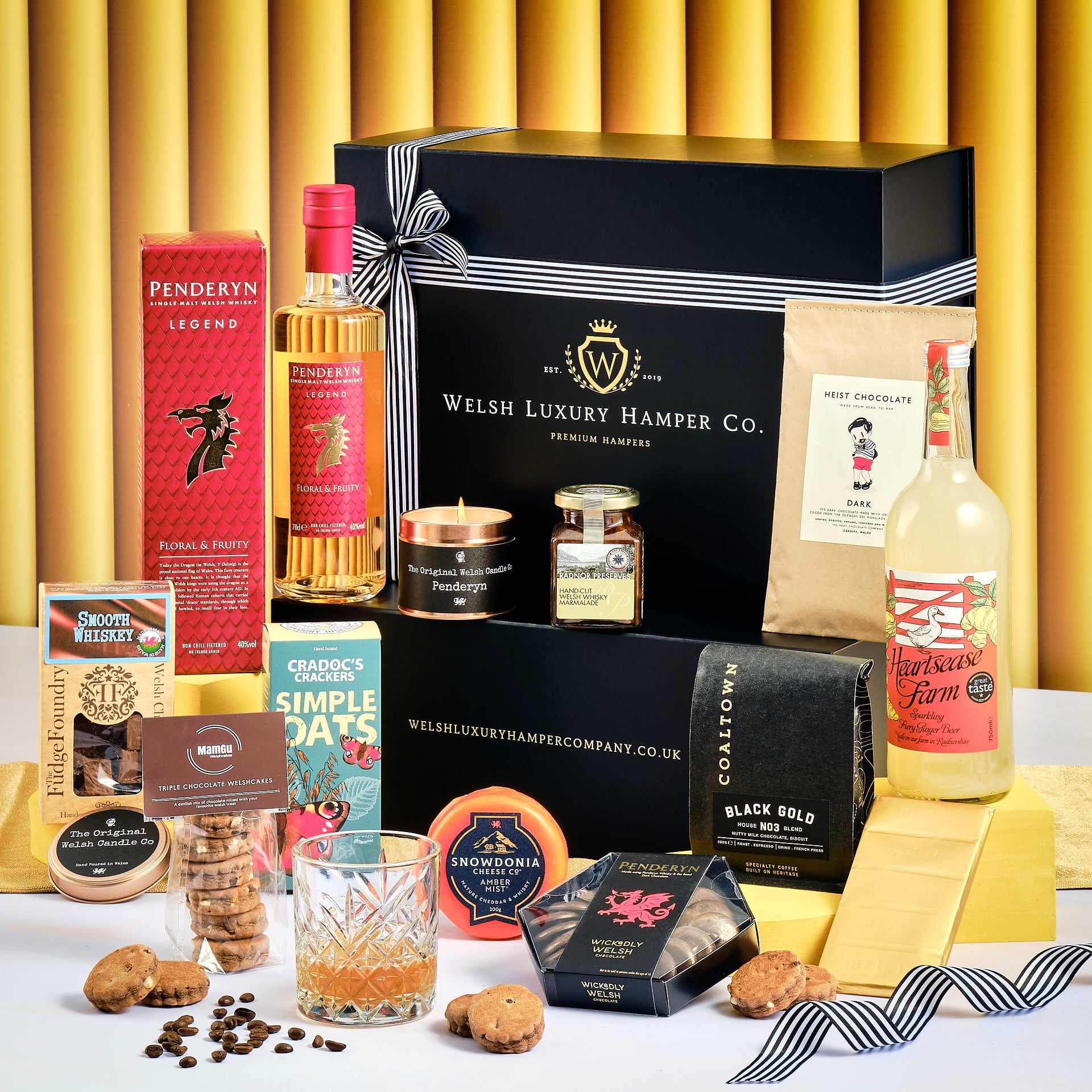 The Welsh Whisky Box – Welsh Luxury Hamper Co.